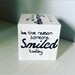 Wooden Motivational Message Block - Etsy