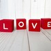 Wooden Valentines Day Decor love - Etsy