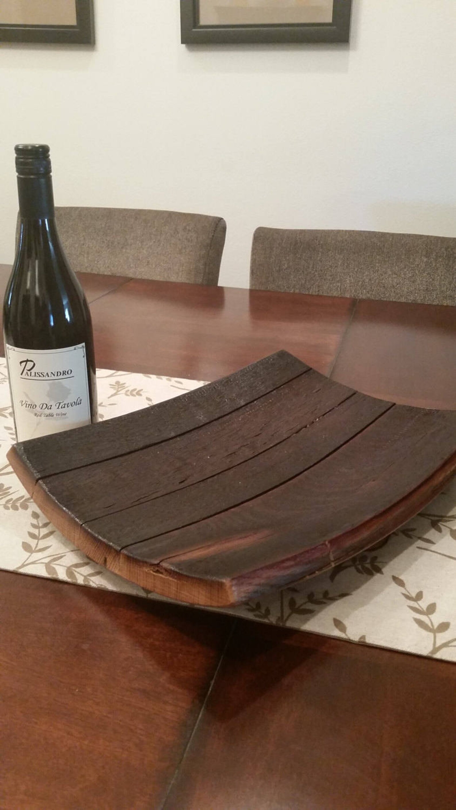 Wine Barrel Center Piece - Etsy