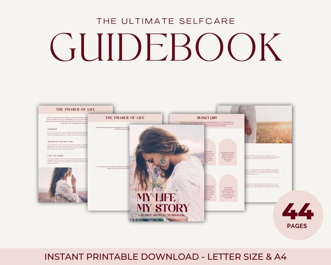 Guided Journal | Printable Journal | - Etsy