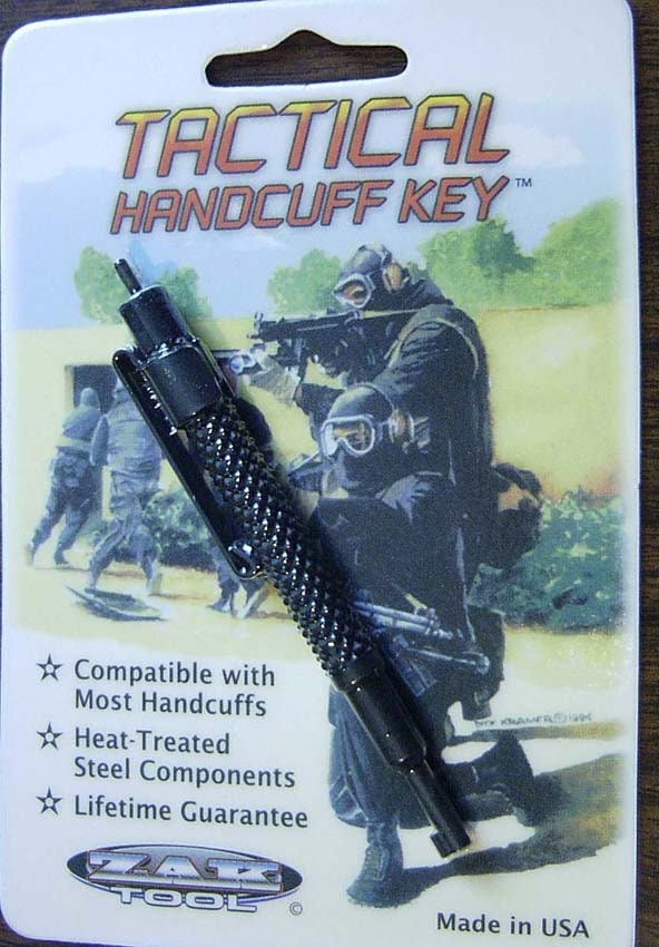 Handcuff Key for Security or Law Enforcement Silver, Pocket Pen Style ...