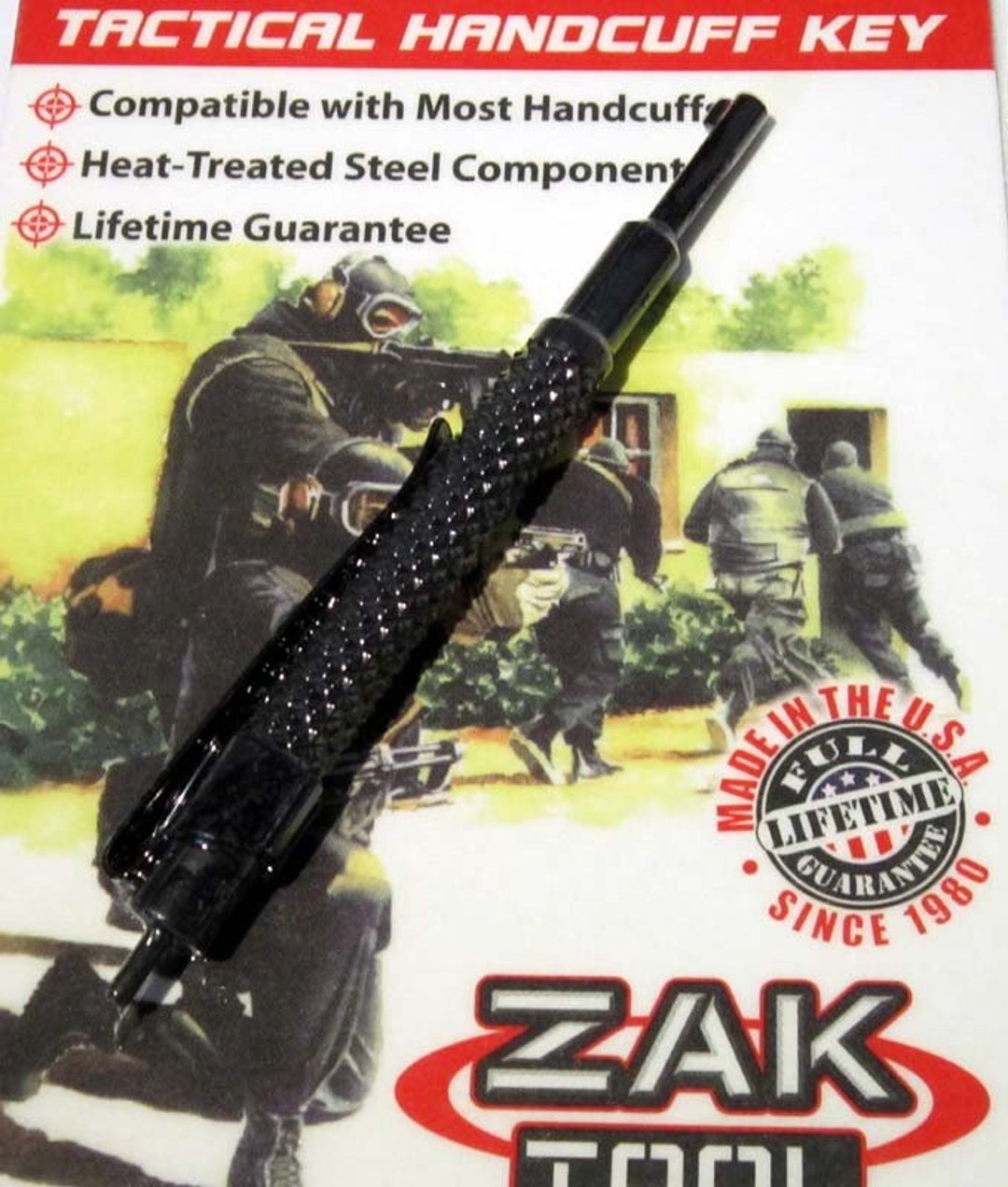 Handcuff Key for Security or Law Enforcement Silver, Pocket Pen Style ...