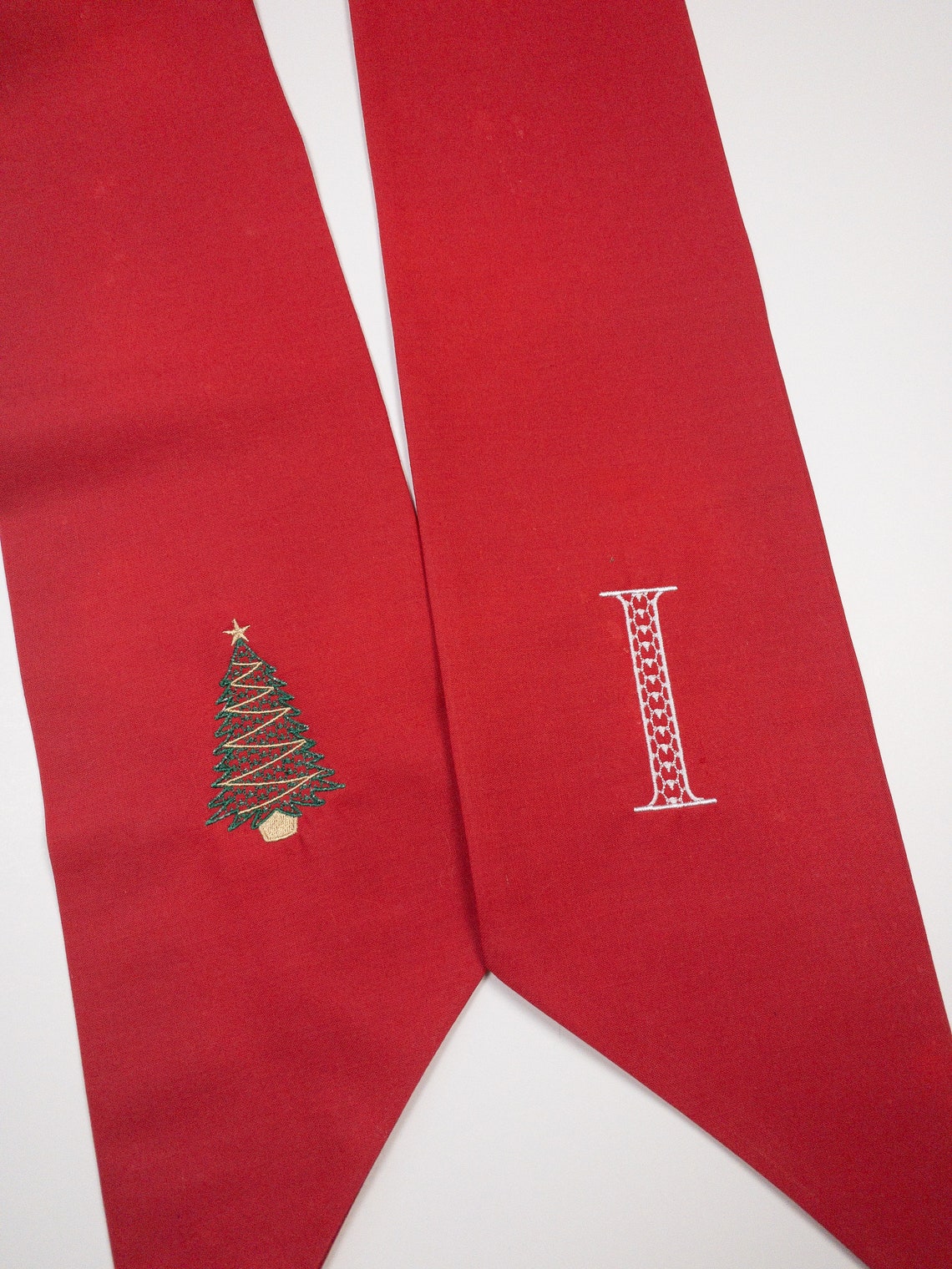 Christmas Monogrammed Wreath Sash Holiday Wreath Sash 123 - Etsy