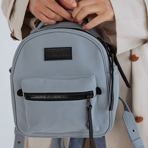 Small Backpack Purse, Light Blue Backpack, Lightweight Backpack ...