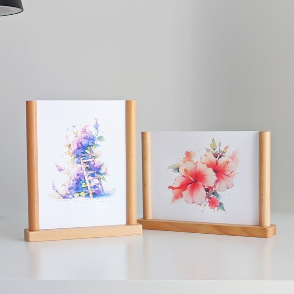 Double Horizontal and Vertical Picture Frame - Etsy