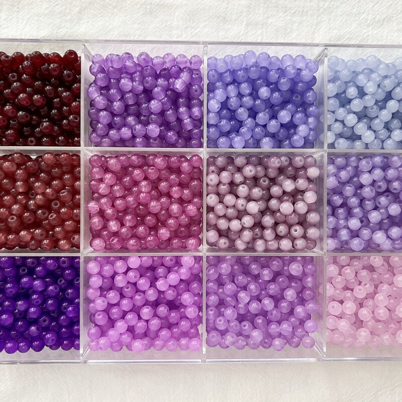 Purple Beads - Etsy