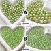 Assorted Green Glass Beads 8mm 10mm Multi-colour Polished Crackled ...