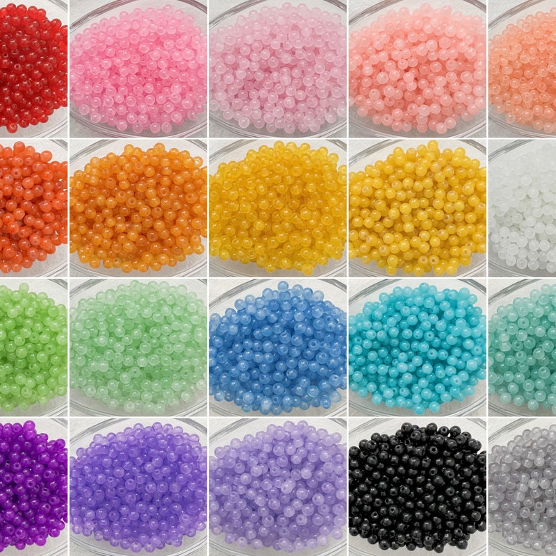 4mm Beads - Etsy