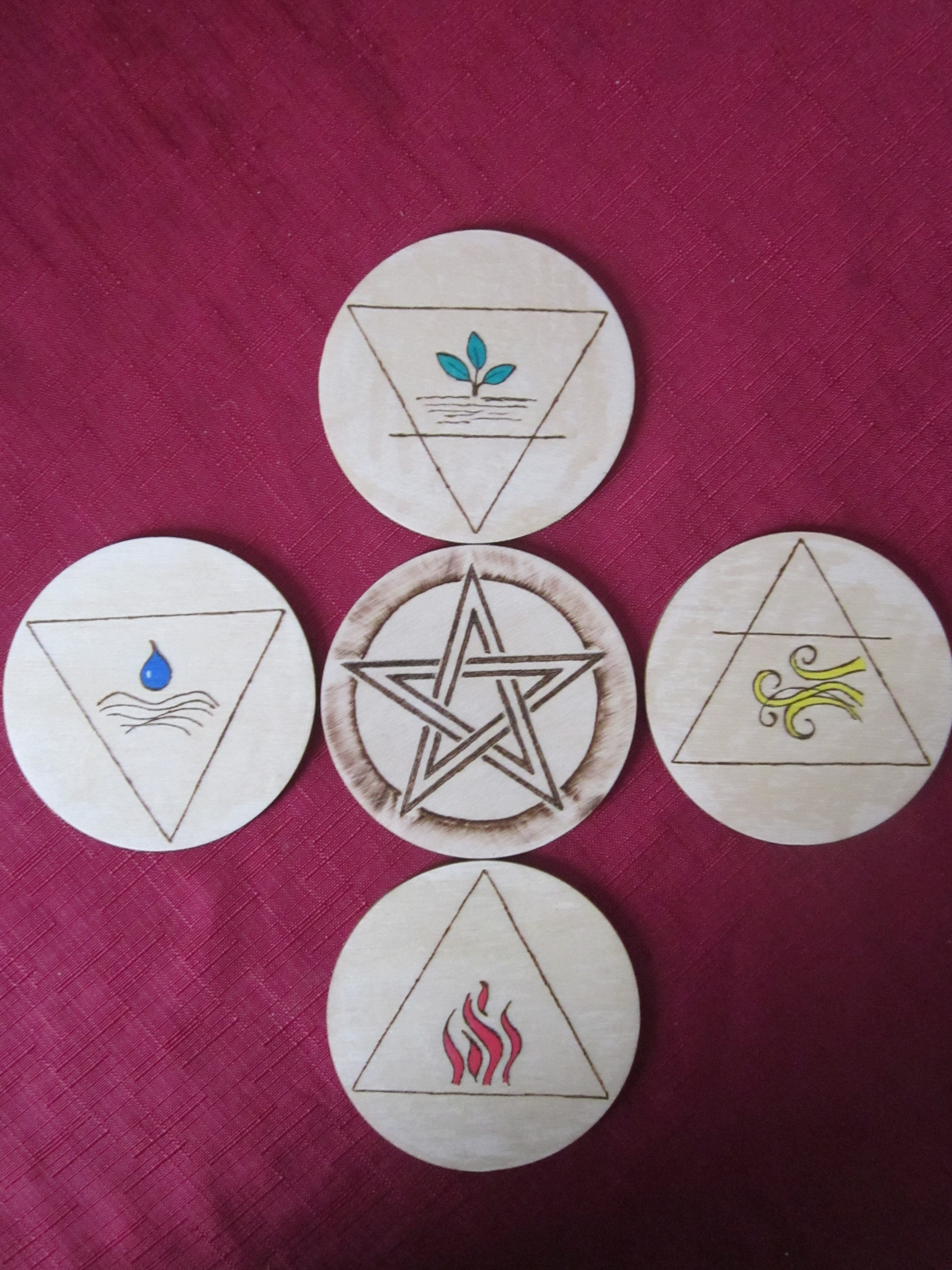 Altar Tiles by Aponi Wicca Pagan Ritual Occult Voodoo - Etsy UK