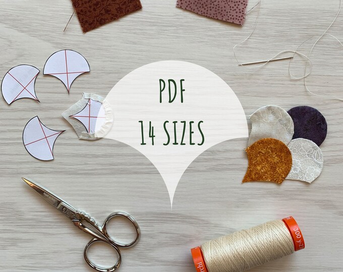 Printable Clam Shell EPP Template Instant PDF Download - Etsy Canada