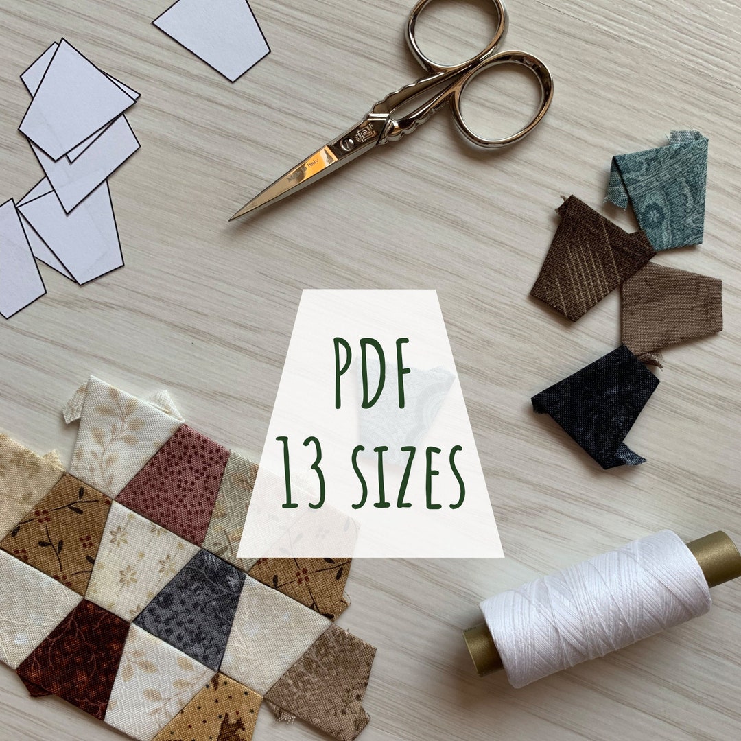 Tumbler English Paper Piecing Templates Pattern Thimbles Quilt - Etsy Tumbler English Paper Piecing Templates Pattern Thimbles Quilt - Etsy