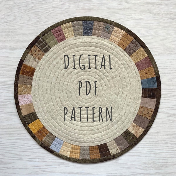 Round Table Quilt - Etsy