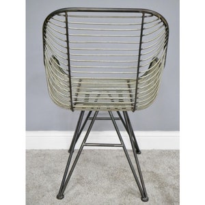 Industrial Retro Style Bucket Dining Chair - Etsy UK