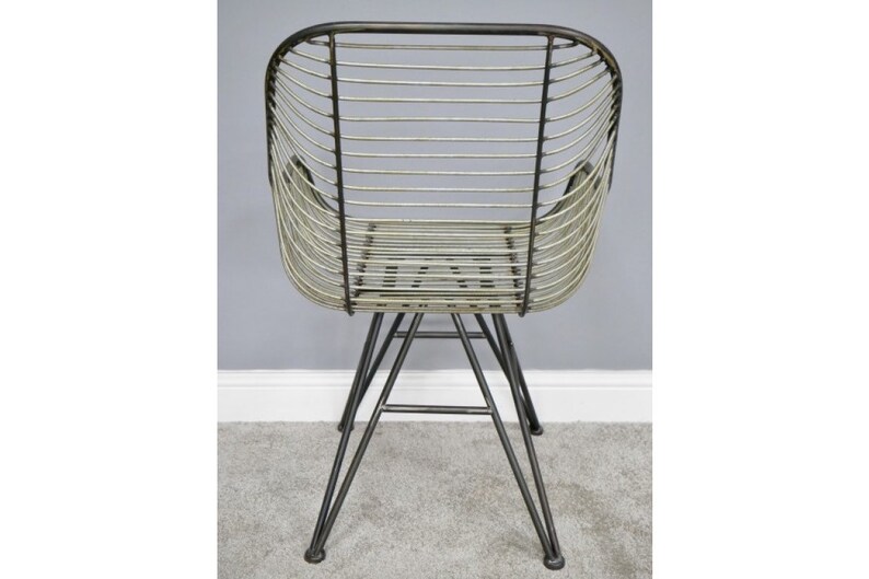 Industrial Retro Style Bucket Dining Chair - Etsy