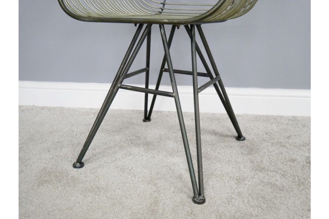 Industrial Retro style Bucket Dining Chair | Etsy