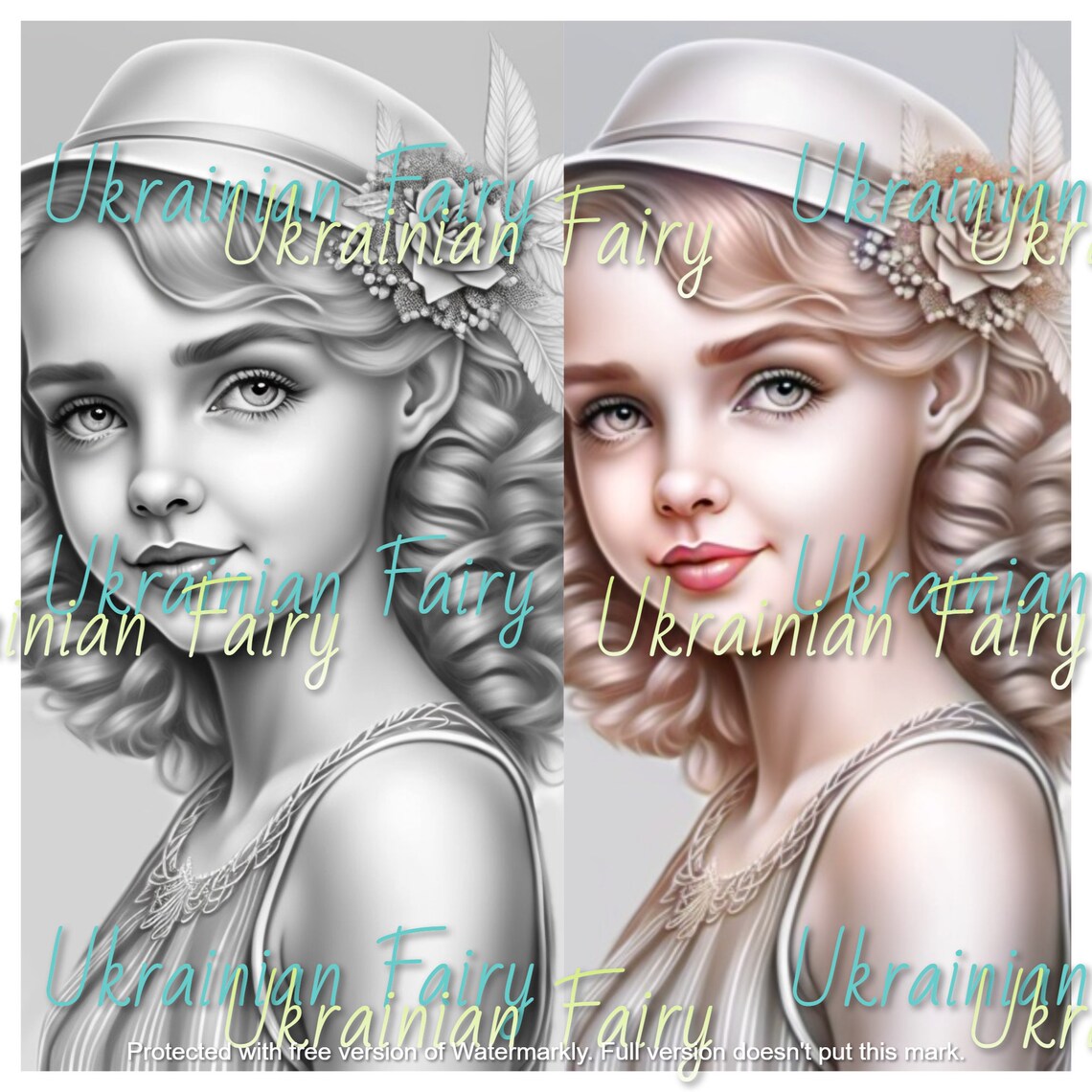 Adult Coloring Page Digital Download Grayscale Coloring - Etsy