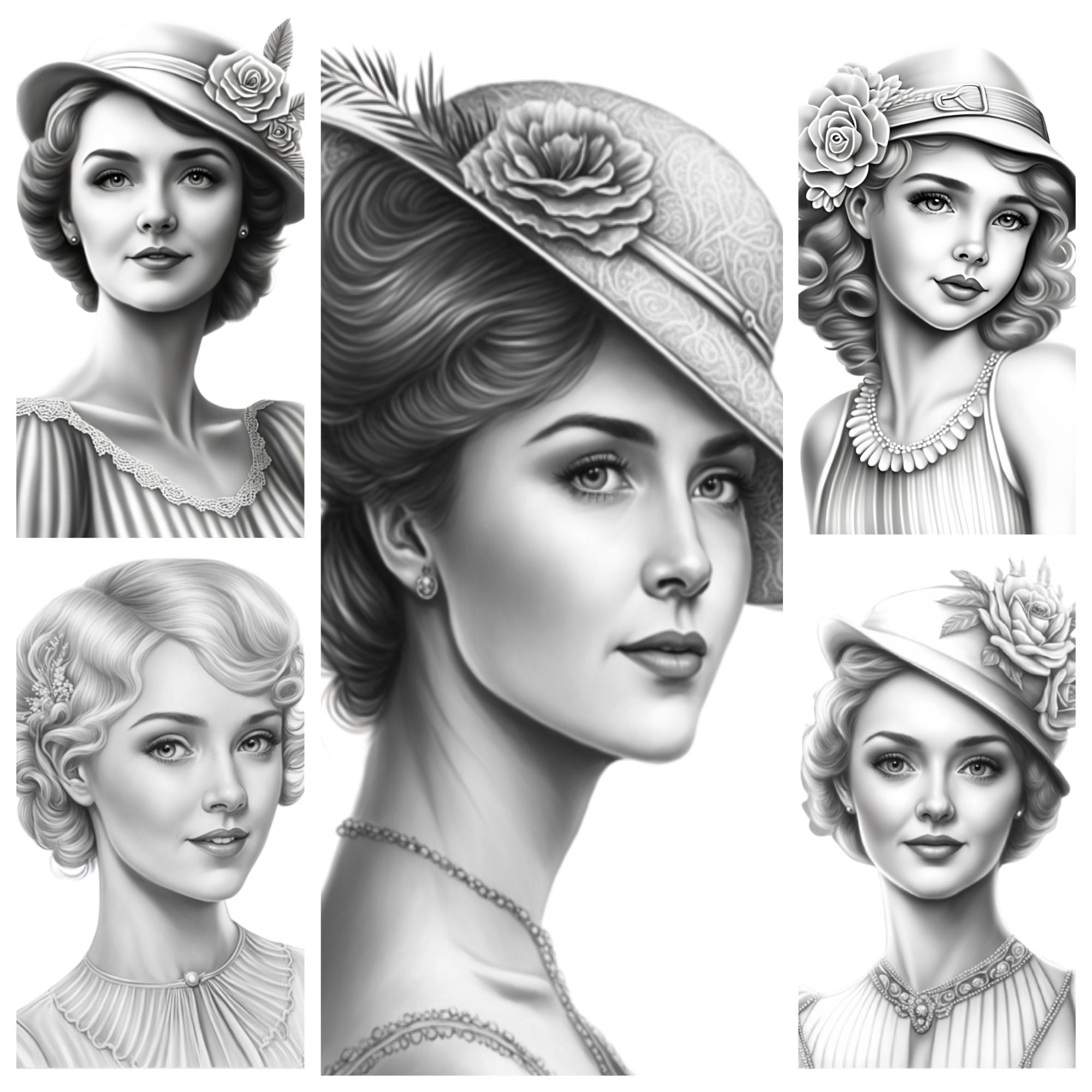 Coloring Pages The Great Gatsby 1920s