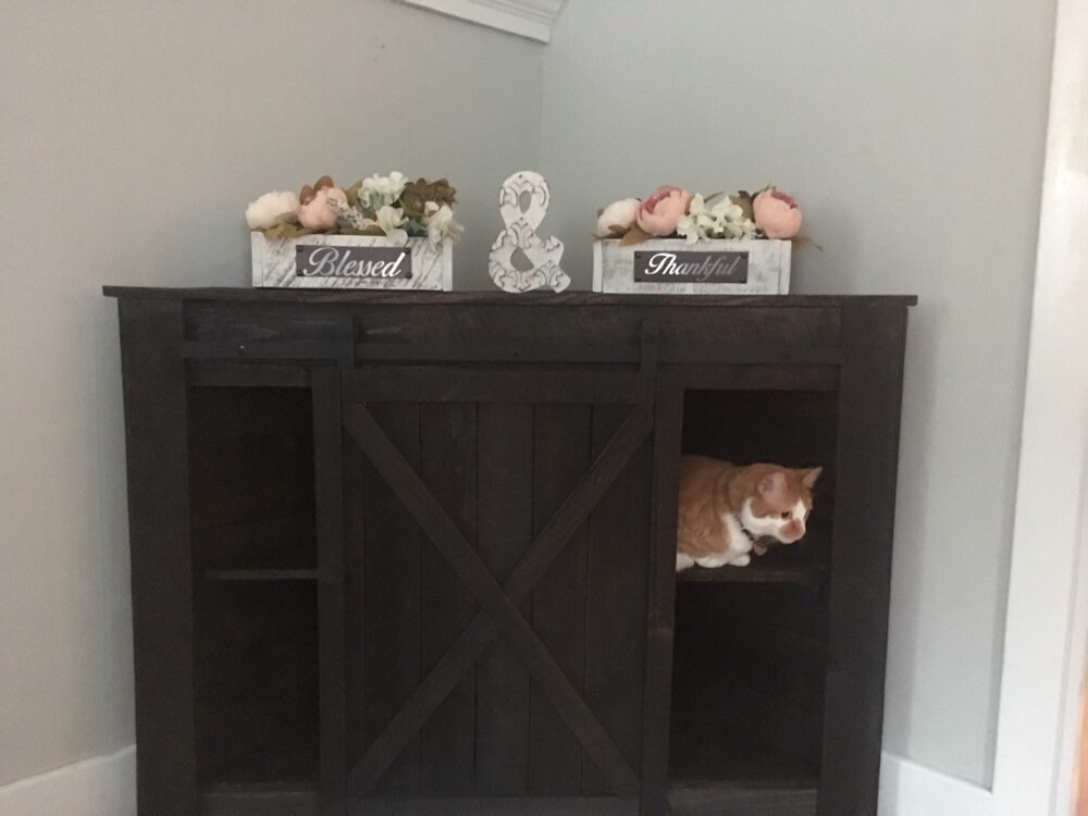 Personalized Rustic Box Farmhouse Decorative Wooden | Etsy