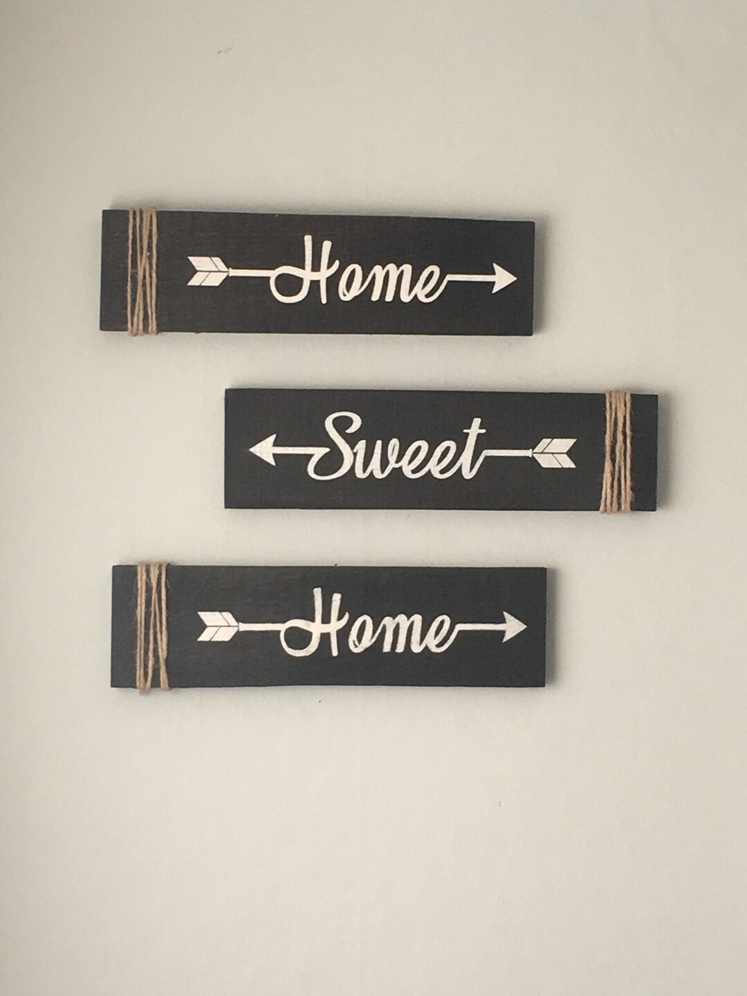 Custom Arrow Word Sign Wood Rustic Arrow Sign Personalized Wooden Sign ...