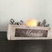 Personalized White Wash Rustic Box Farmhouse Decorative Wooden Box ...