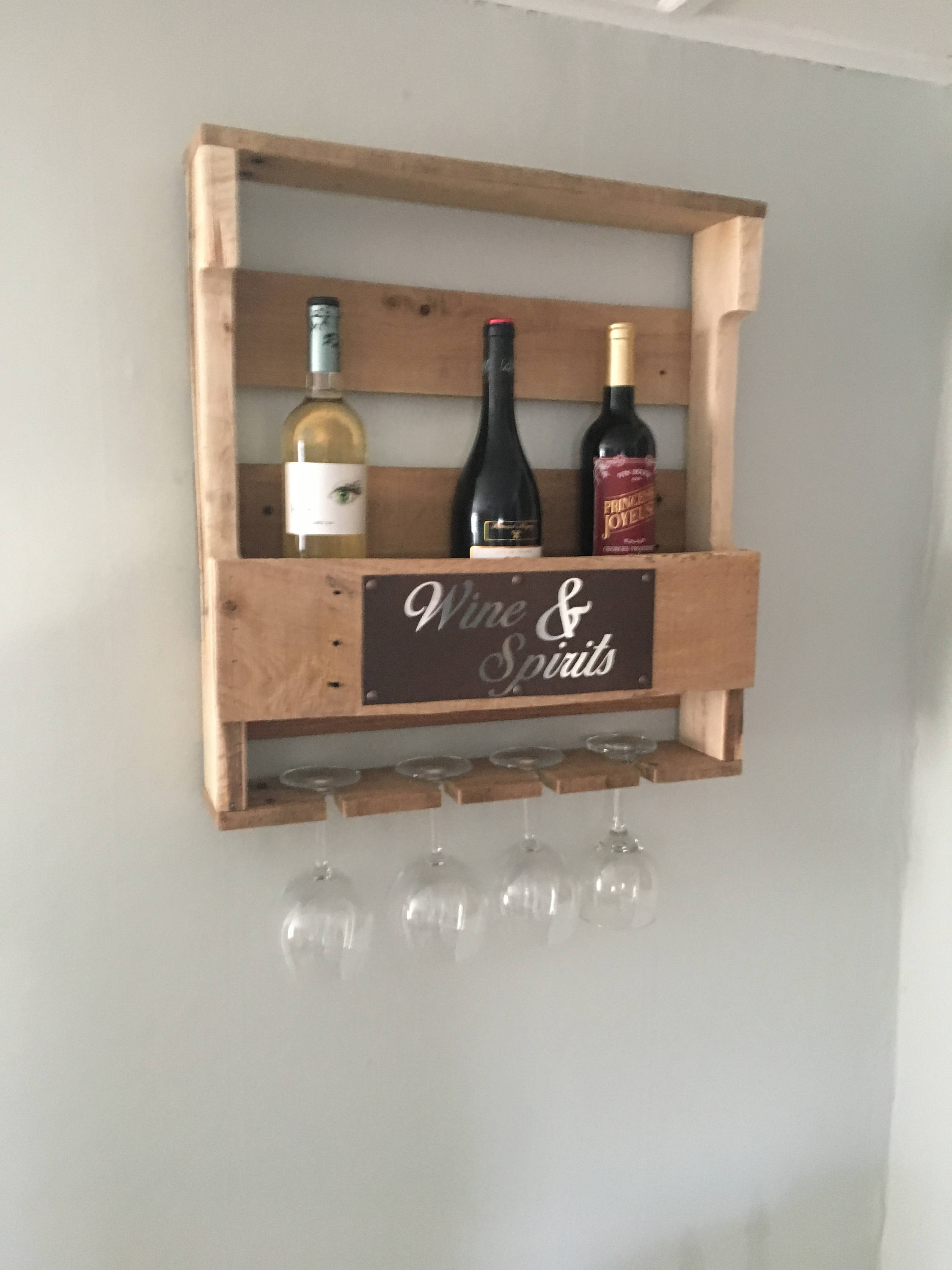 Personalized Wine Rack Pallet Wine Rack Pallet Wine Bar - Etsy