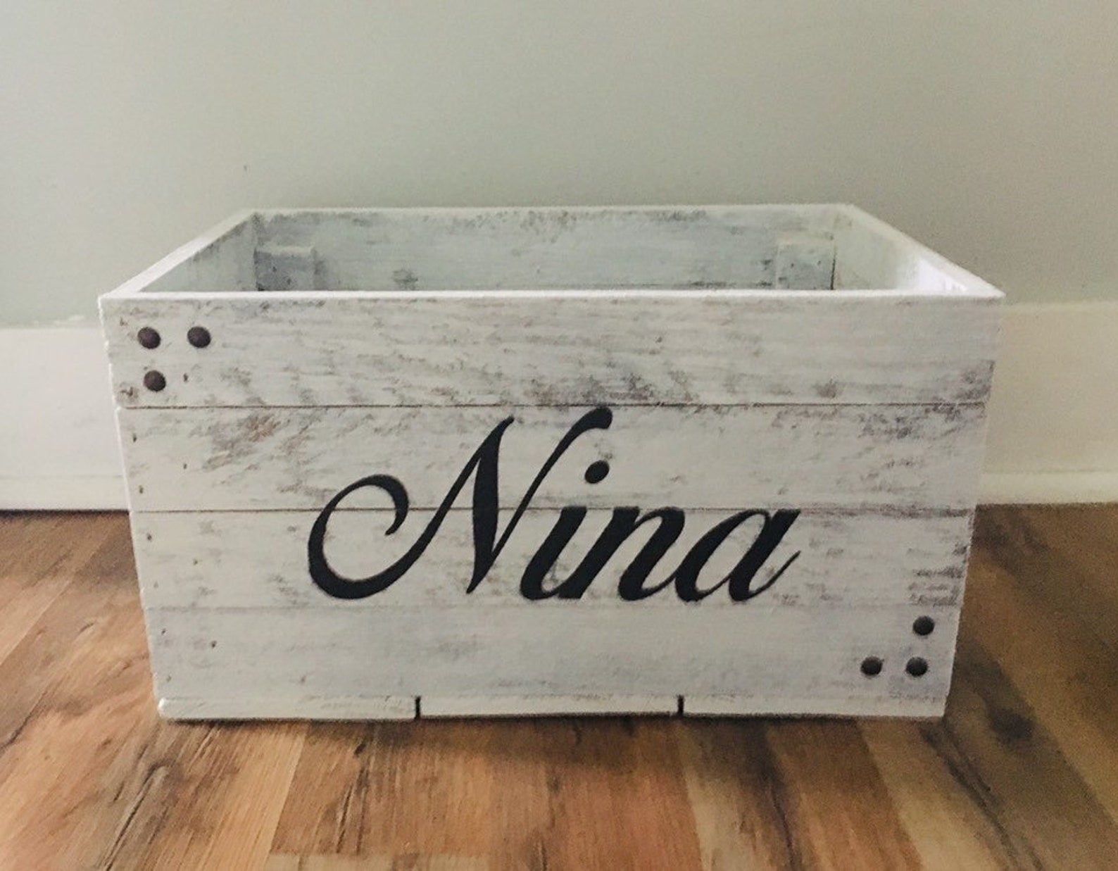 Personalized Dog Toy Box Large Storage Pet Crate Pet | Etsy