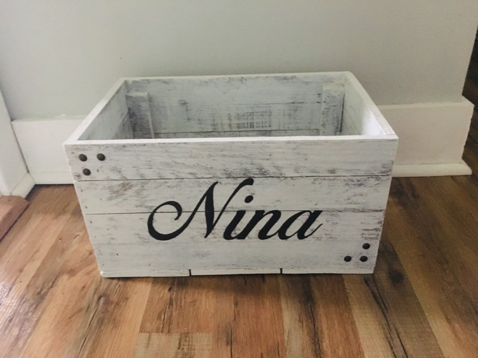 Personalized Dog Toy Box Large Storage Pet Crate Pet | Etsy