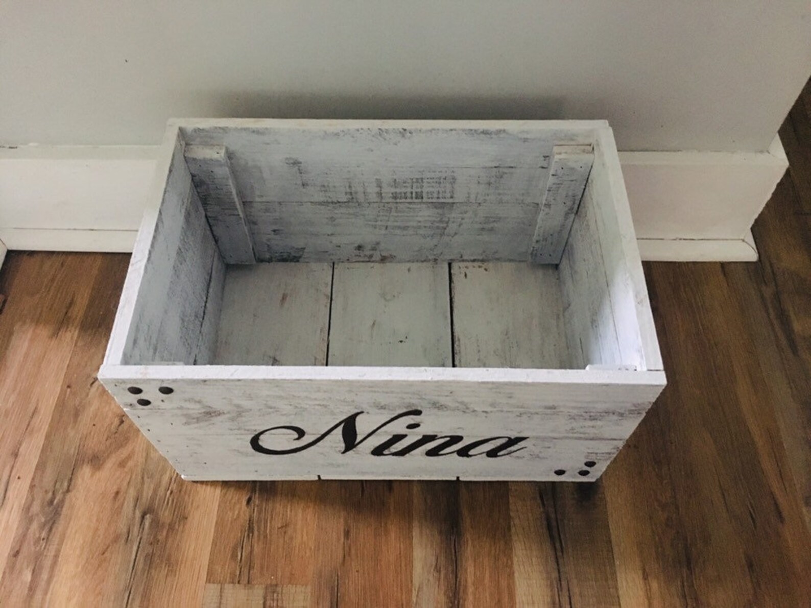 Personalized Dog Toy Box Large Storage Pet Crate Pet | Etsy