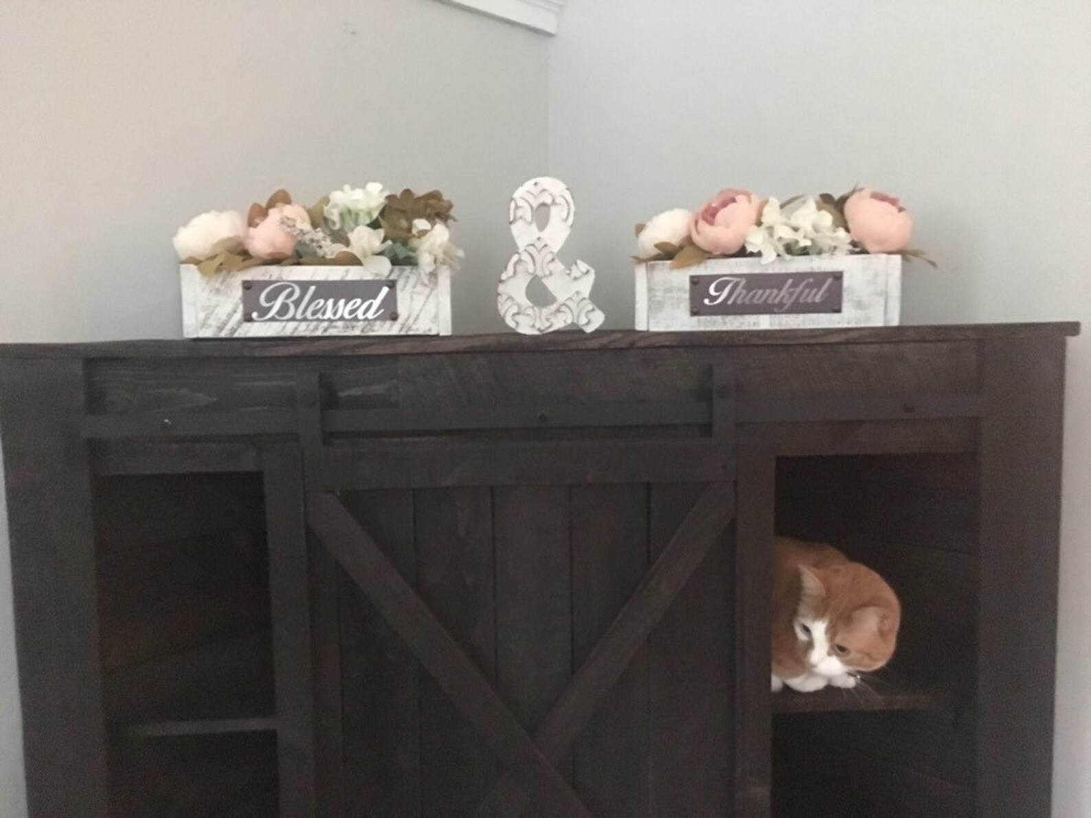 Personalized Rustic Box Farmhouse Decorative Wooden | Etsy