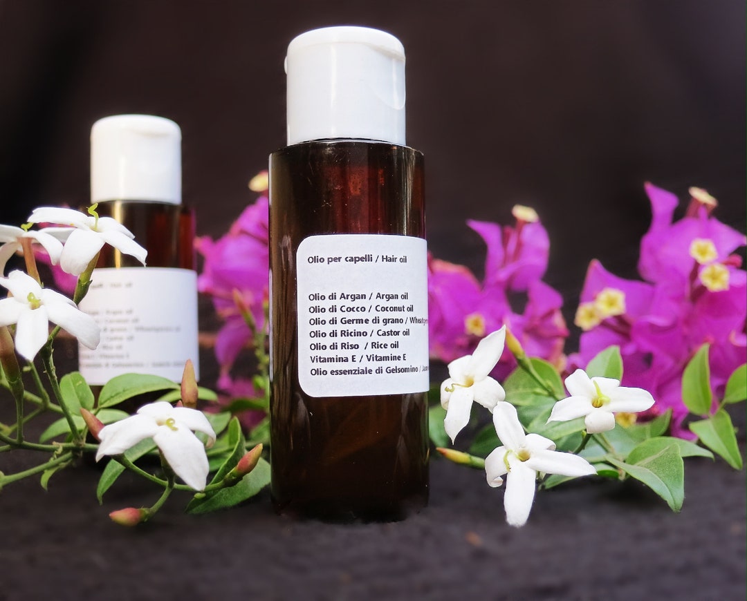 All Natural Hair Oil, Handmade Hair Growth Serum for Healthy Hair - Etsy