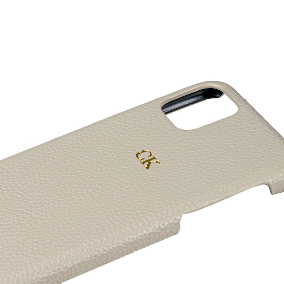 IPhone 11 Grey Pebble Leather Personalised Phone Case Custom iPhone 11 Case With Initials Custom iPhone 11 Case Embossed iPhone 11 Case Etsy