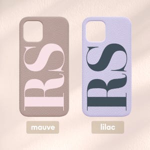 Red Initial iPhone Case Personalised for iPhone 16,iphone 15,14,13,12 ...