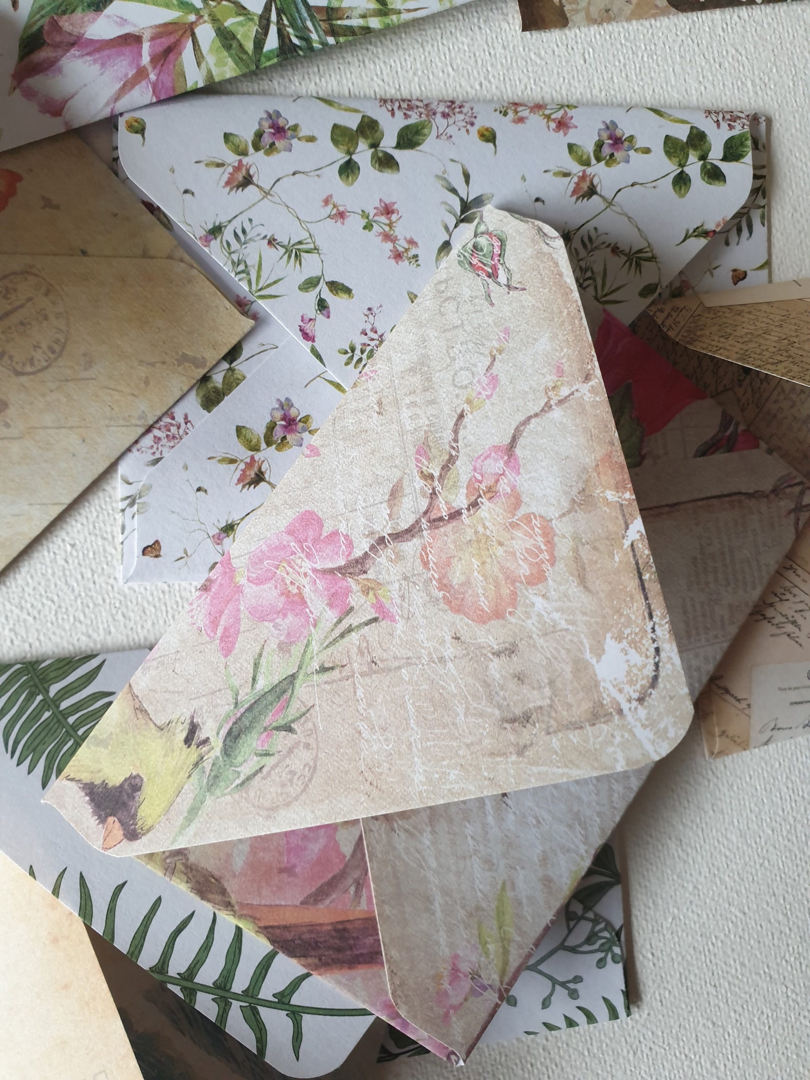 SET of 10 MIXED ENVELOPES assorted various envelopes junk | Etsy