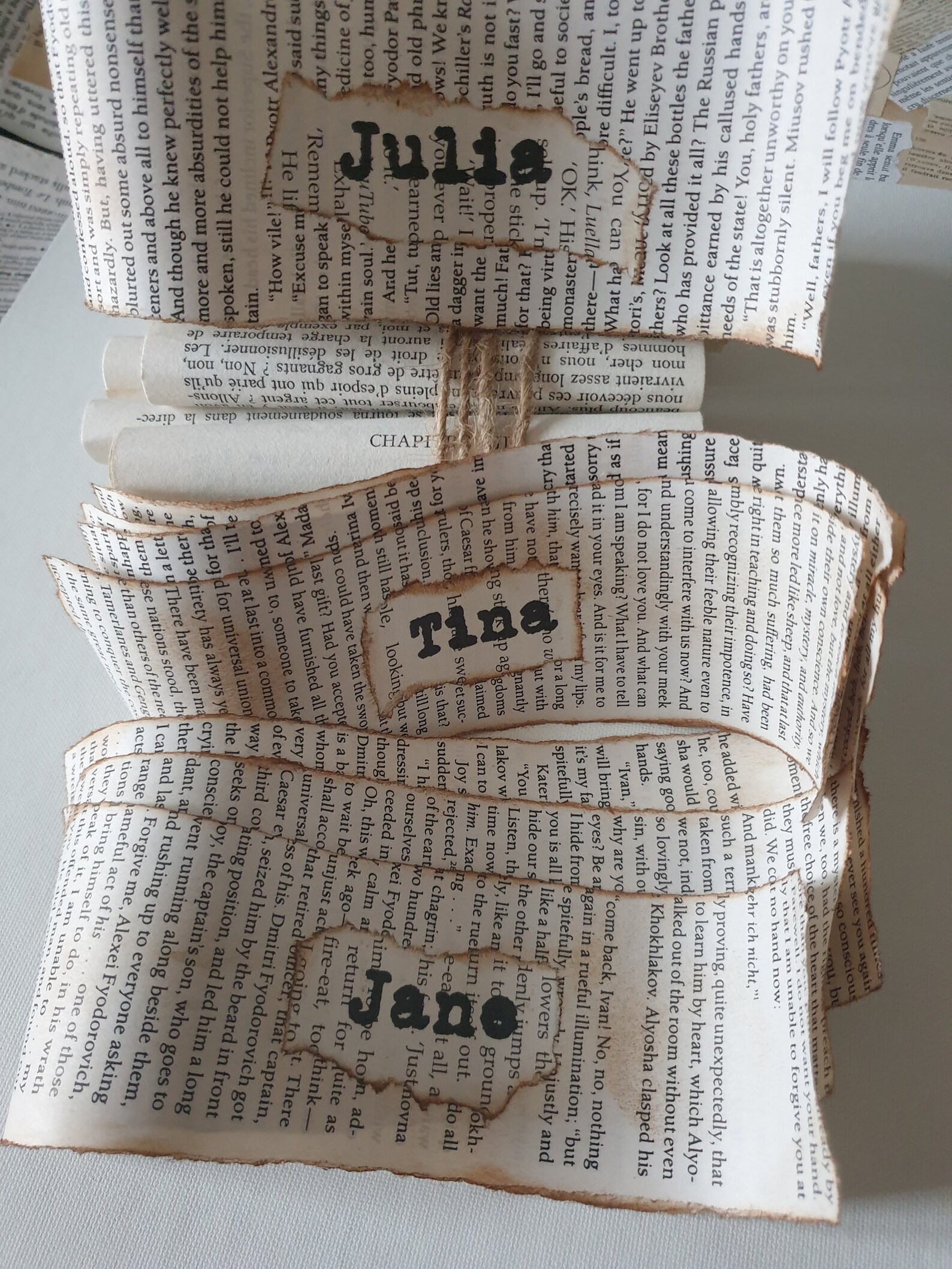 Book Theme Wedding Name Tags Book Theme Party Name Place - Etsy UK
