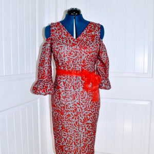 African Women Clothing With Cold Shoulder Ballon Sleeves/ African ...