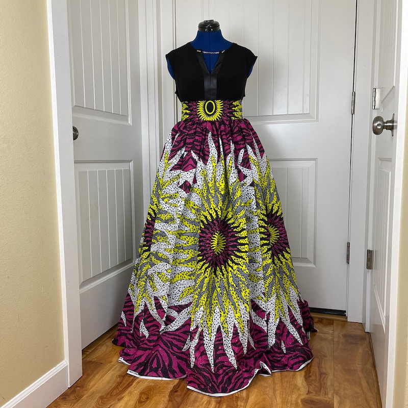 Pink African Dress - Etsy