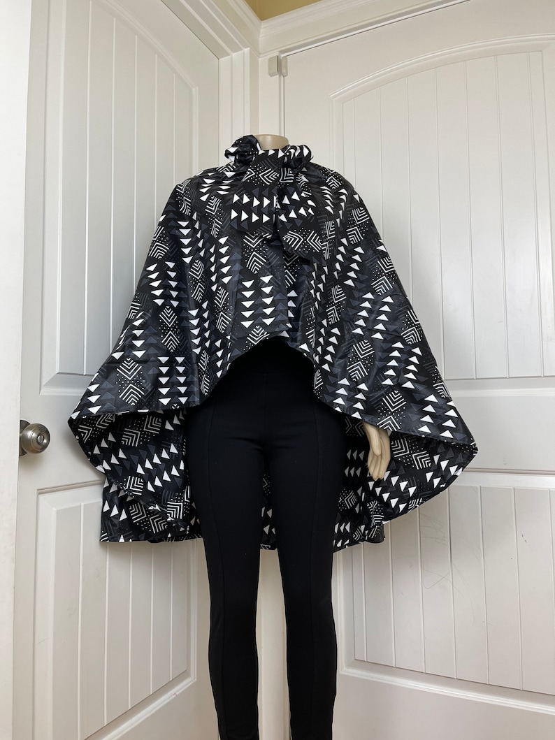 African Print Cape/ African Wax Shawl/ African Fabric - Etsy