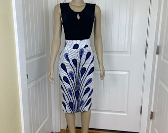 African Pencil Skirt - Etsy
