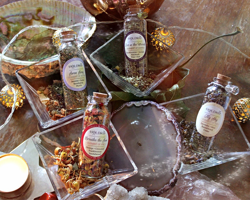 BREATHE THE SUN Fire Element Magick Bottle Incense Witch - Etsy