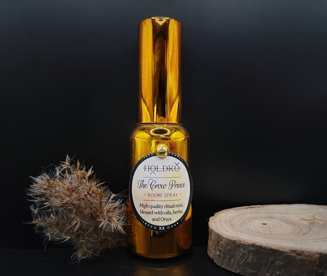 THE CROW PRINCE Mystical Room Spray, Crystal Infused Spray, Meditation ...
