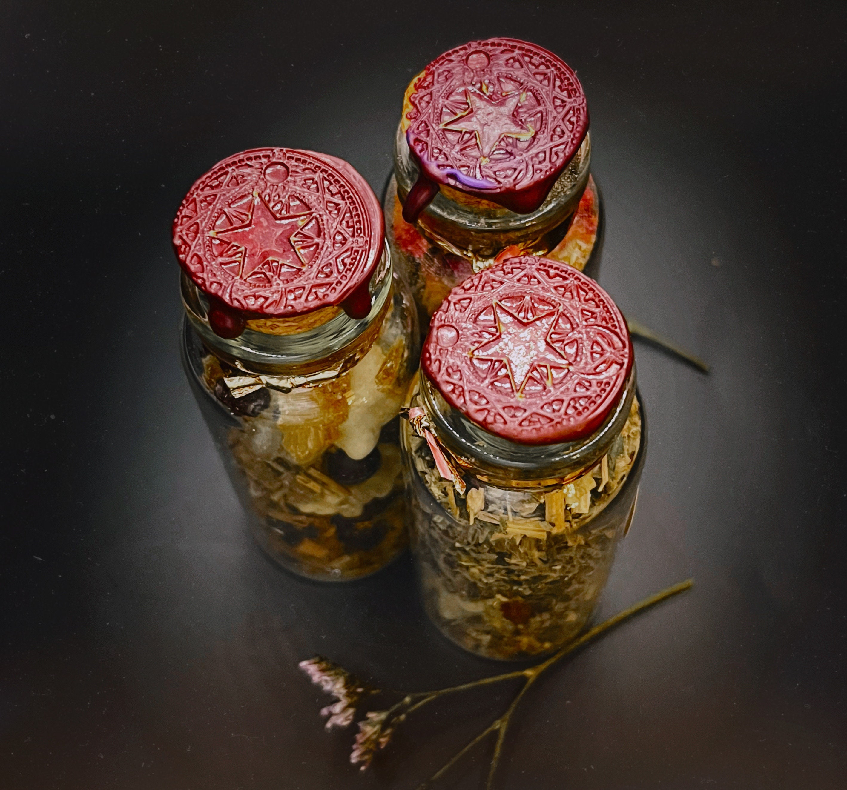 THE RAVEN Magick Bottle With Storax, Loose Incense, Witchcraft Incense ...