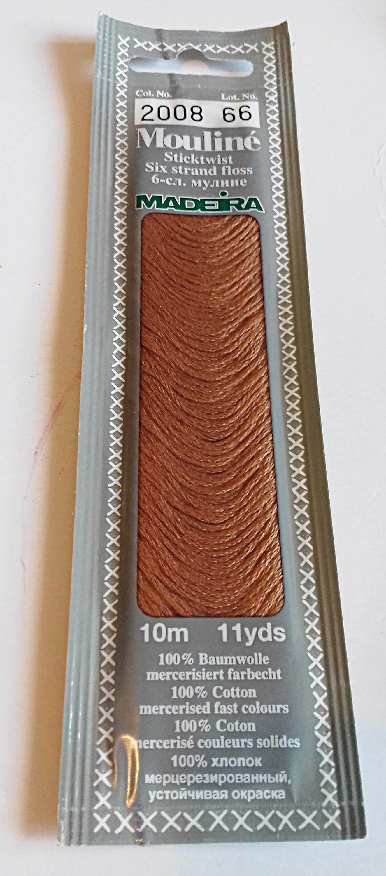 Madeira Mouline Egyptian Cotton Hand Embroidery Thread (codes 1601-2014 ...