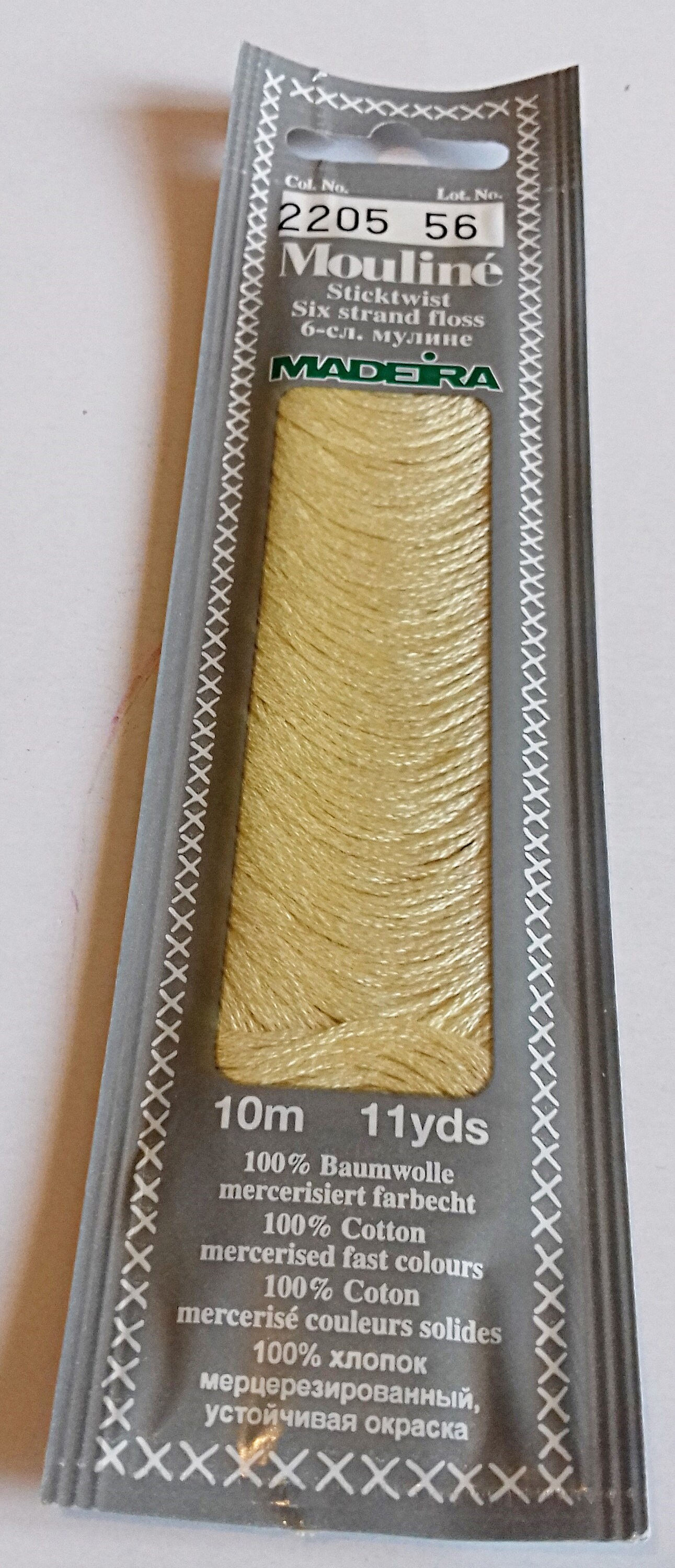 Madeira Mouline Egyptian Cotton Hand Embroidery Thread (codes 2101-2314 ...