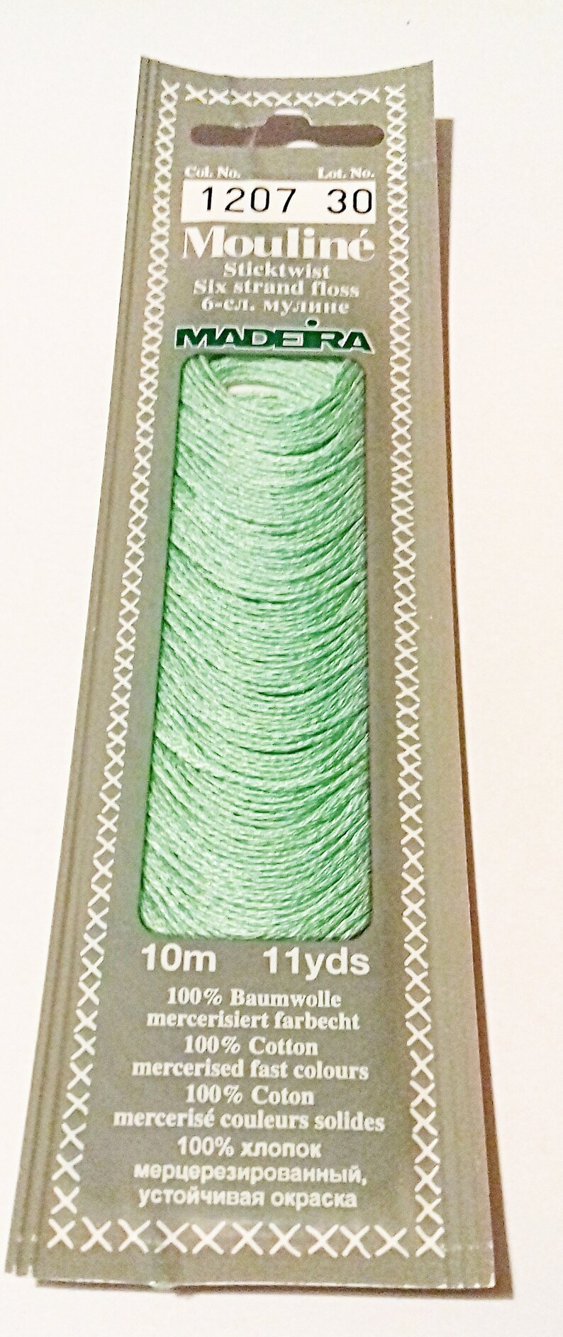 Madeira Mouline Egyptian Cotton Hand Embroidery Thread, Codes 1101-1514 ...