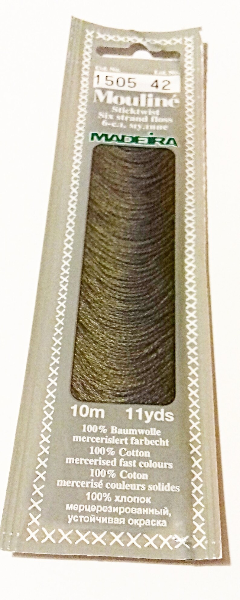 Madeira Mouline Egyptian Cotton Hand Embroidery Thread, Codes 1101-1514 ...
