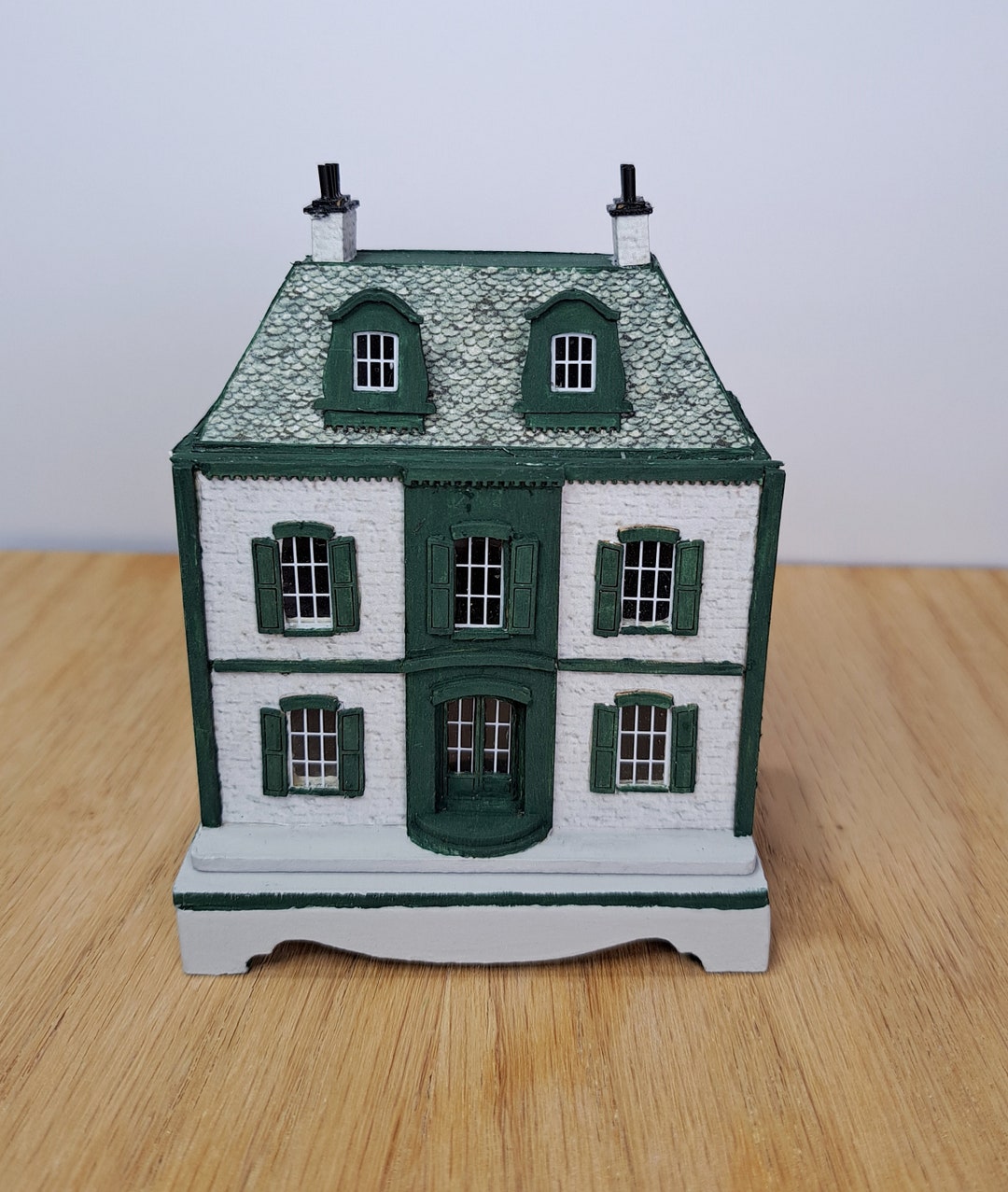 1:144th Scale Dollhouse. Micro Mini Manor House. - Etsy