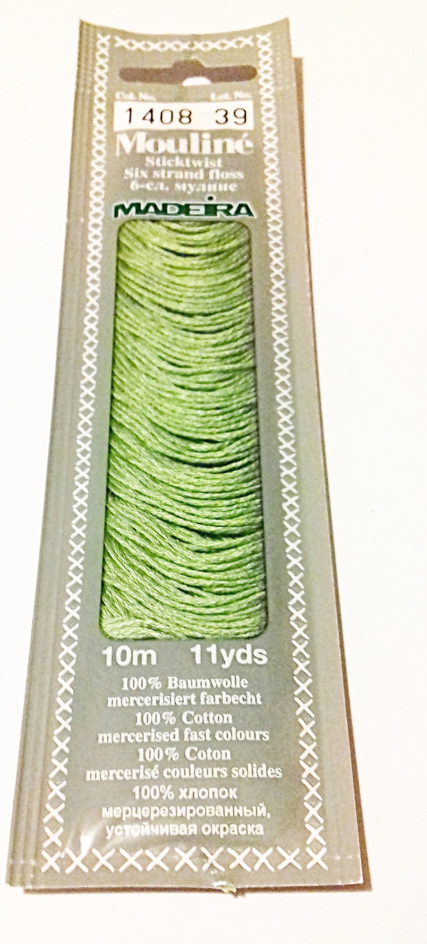 Madeira Mouline Egyptian Cotton Hand Embroidery Thread, Codes 1101-1514 ...