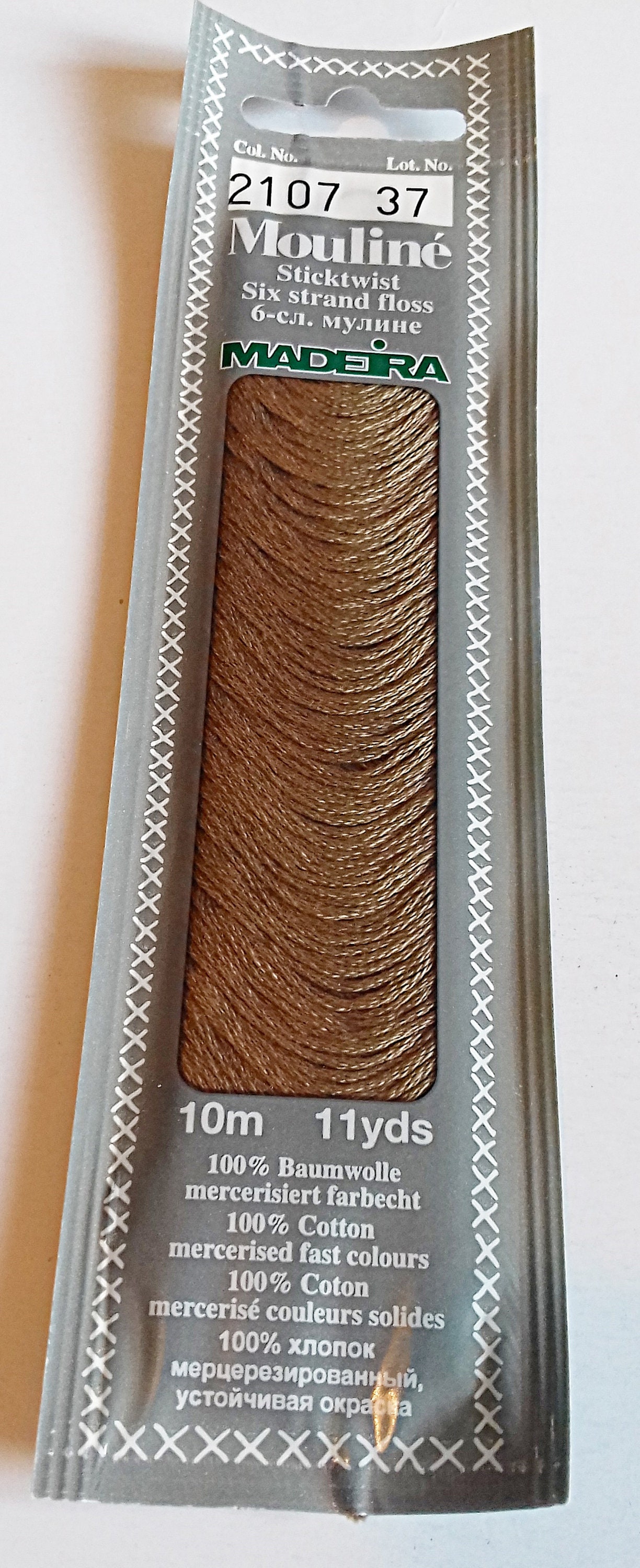 Madeira Mouline Egyptian Cotton Hand Embroidery Thread (codes 2101-2314 ...