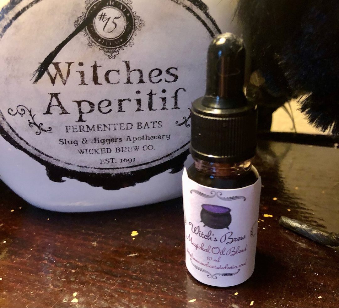 Witch's Brew Magical Oil Blend Ritual Oil Witch Oil Divination Oil ...