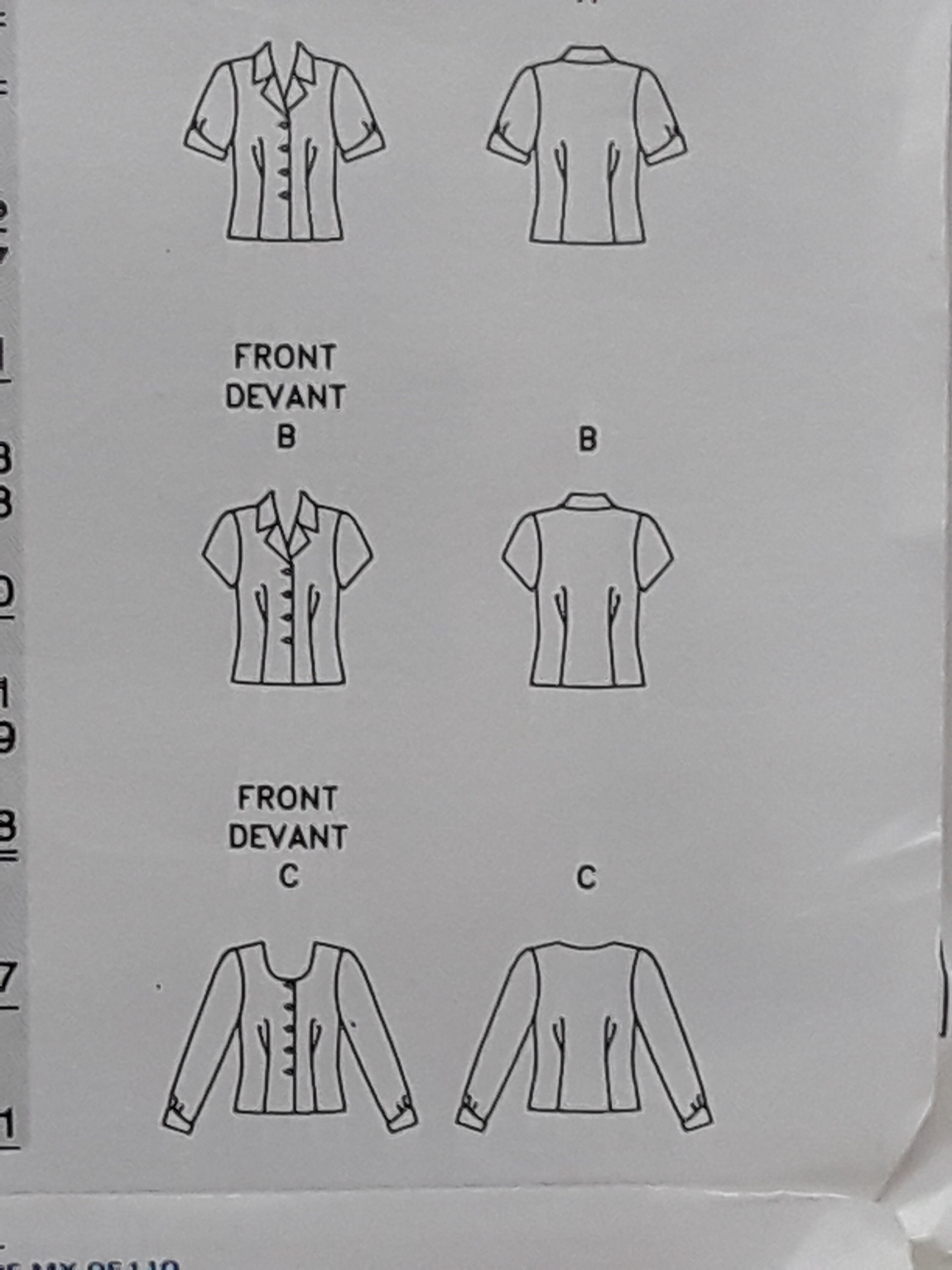 Vogue 8663 Very Easy Very Vogue Pattern for Misses Blouse - Etsy
